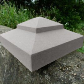 Pier Caps Fluted 580mm X 380mm - UK Cast Stone Online